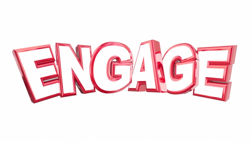 Engage Join Interact Get Involved Stock Footage Video (100% Royalty ...