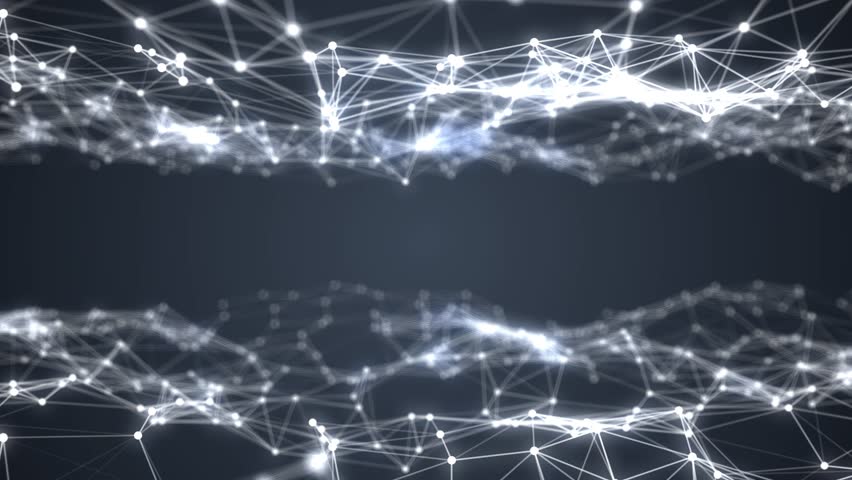 Abstract Technology Plexus Stylish Dynamic Digital Background. Geometrical Shape With Triangle ...