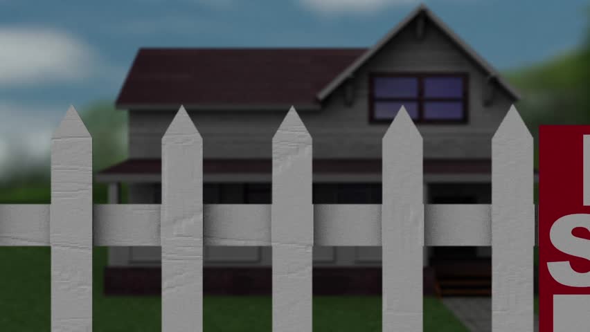 Stock video of real estate house for sale animation | 2235901 ...