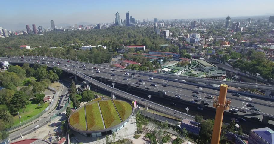 Aerial view of highways in Mexico image - Free stock photo - Public ...