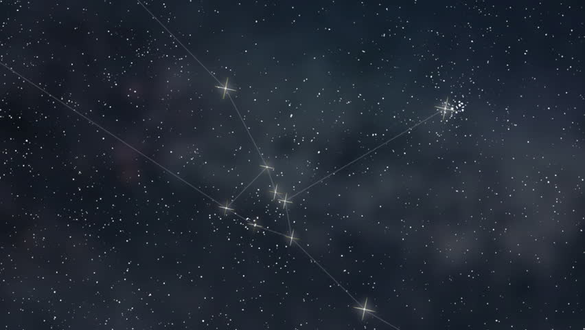 The Stars Of The Zodiac Constellation Taurus The Bull Are Highlighted ...