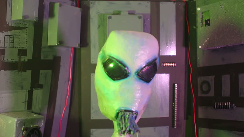 Scifi Creepy Alien, or B-movie Stock Footage Video (100% Royalty-free ...
