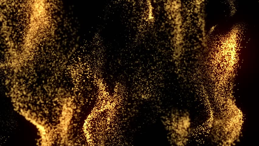 Merry Christmas, Magic, Gold Dust Stock Footage Video 3017668 ...