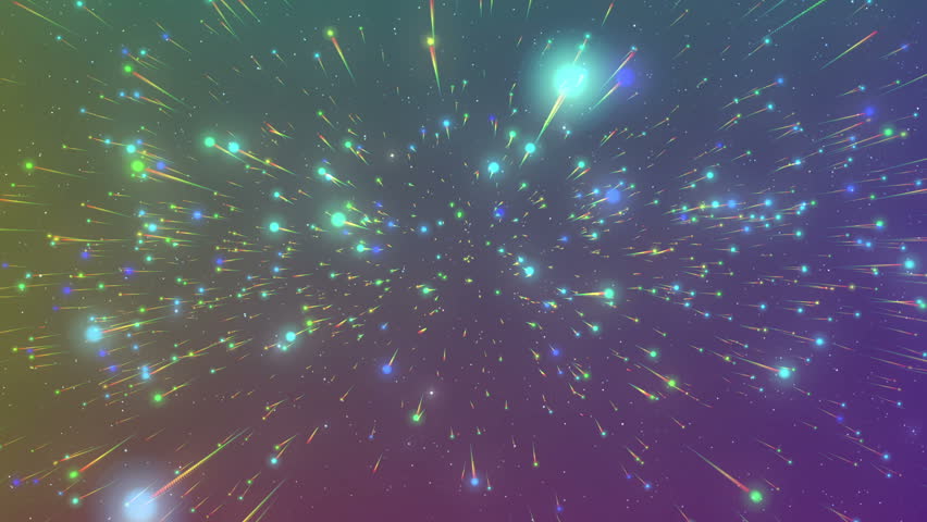 Colorful Particles Stock Footage Video (100% Royalty-free) 24283391 ...