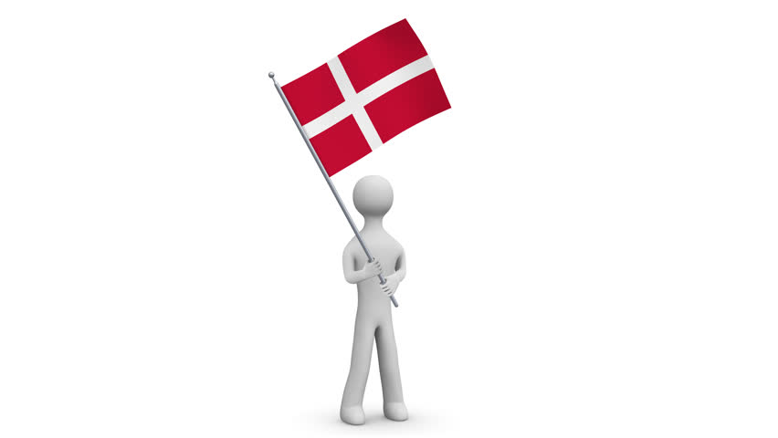 Animated Flag Of Denmark - Seamless Loop Stock Footage Video 3411611 ...