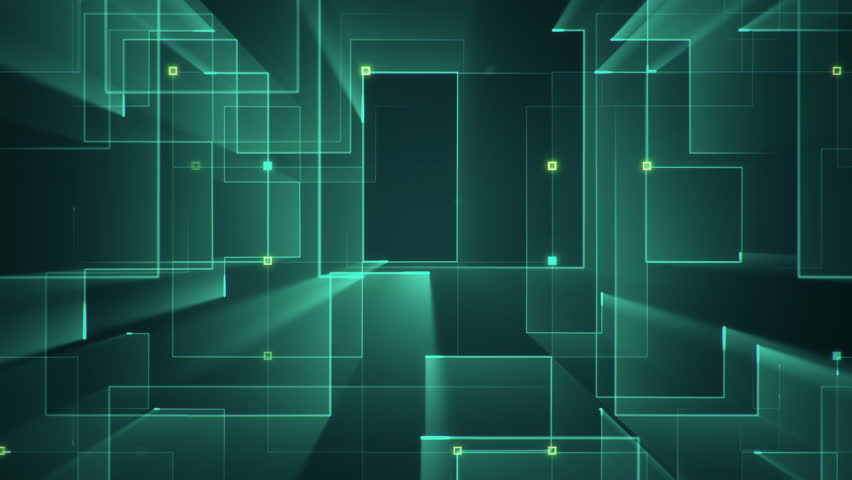 Green High Tech Looping Abstract Animated Background Videos de metraje ...