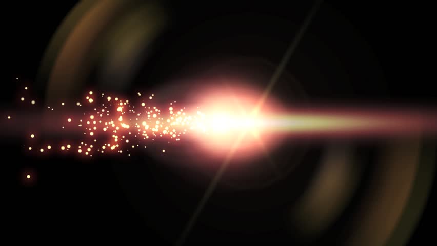 Particle and Lens Flare Transition Stock Footage Video (100% Royalty ...
