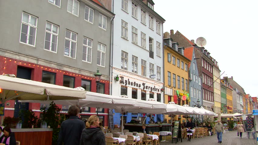 Copenhagen, Denmark - Circa October Stock Footage Video (100% Royalty ...