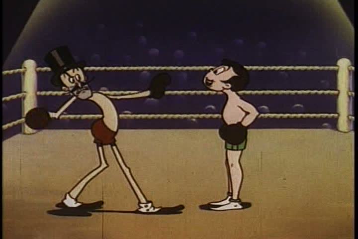 1930s: a Villainous Boxer is Stock Footage Video (100% Royalty-free ...