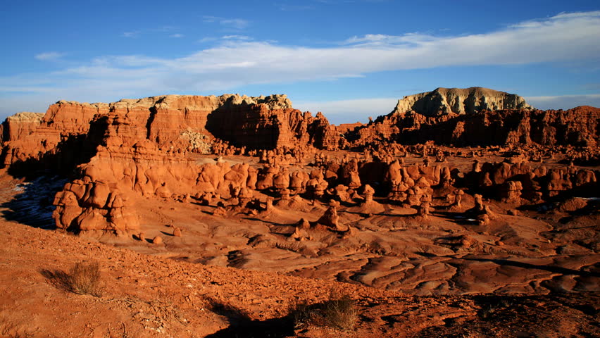 BRYCE CANYON, UTAH - JUN 2014: Aerial Fly Along Beautiful Southern Utah ...