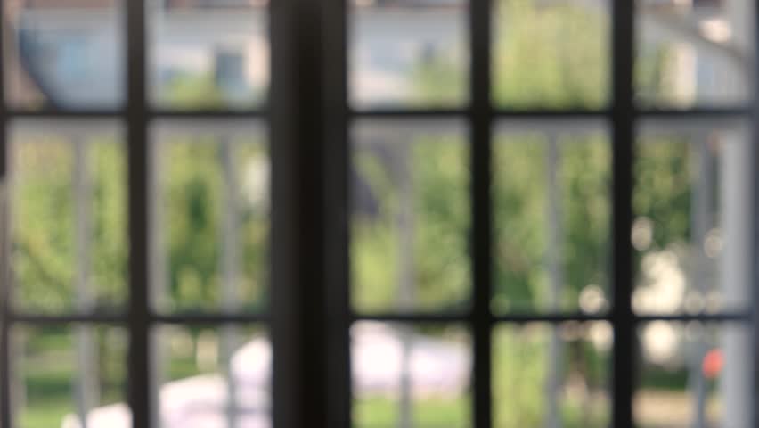 Blurred Window Frames Indoor. Blurry Stock Footage Video (100% Royalty ...