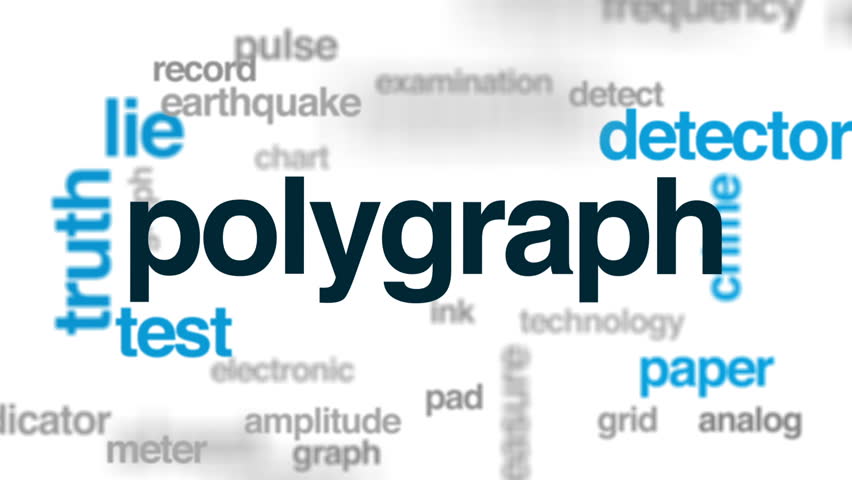 Polygraph Animated Word Cloud, Text Stock Footage Video (100% Royalty ...