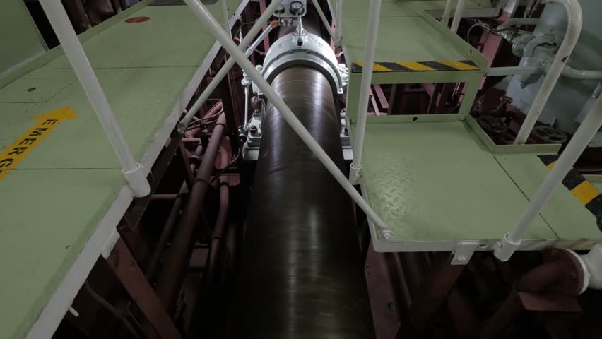 Propeller Shaft Of Ship Stock Footage Video 1007078290 | Shutterstock