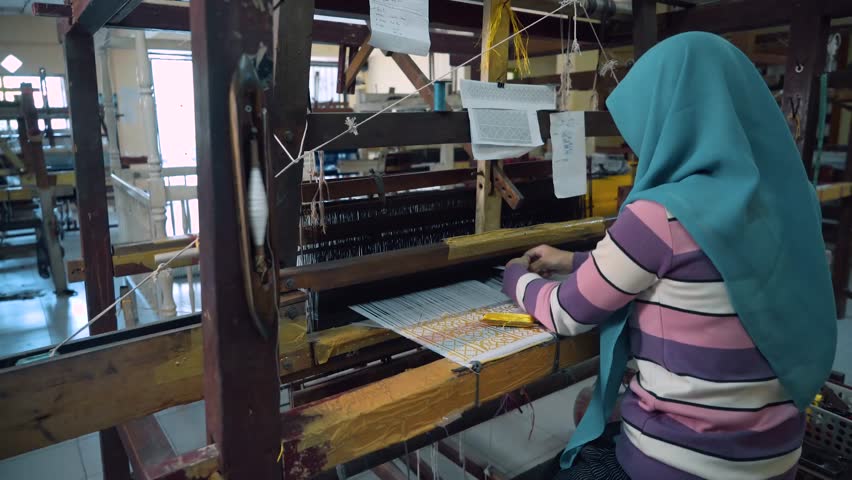 Xinjiang, China - October 2007: Close-up Of Feet Of Uyghur Woman ...