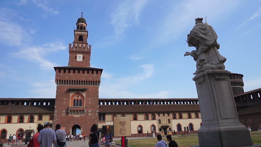 The Rocca Di Ravaldino,Caterina Sforza Castle In Forli, Italy Stock ...