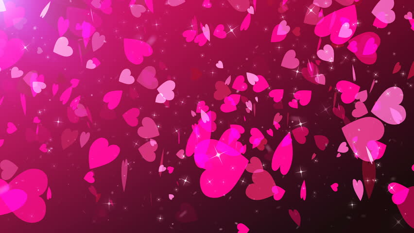 Romantic 3d Rendering of Pink Stock Footage Video (100% Royalty-free ...