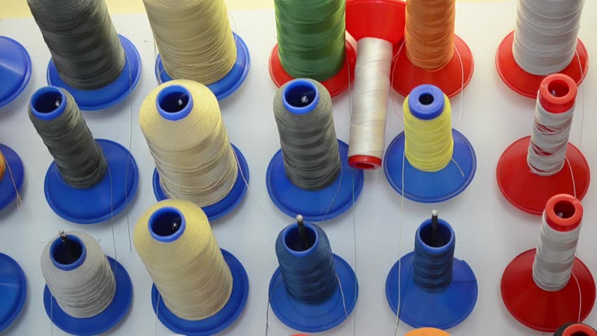 Bright Multi-colored sewing threads image - Free stock photo - Public ...