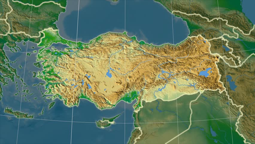 Turkey Map Stock Video Footage - 4K and HD Video Clips | Shutterstock
