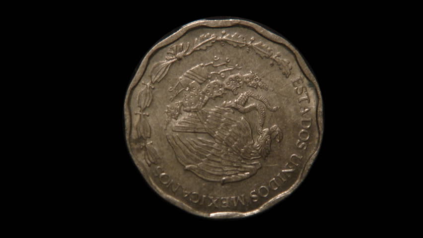 Spinning Quarter With Alpha Stock Footage Video 3795176 | Shutterstock