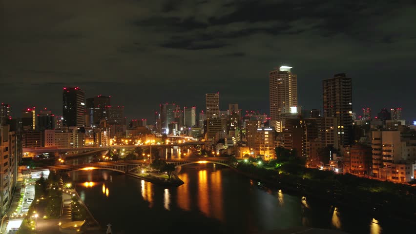 Stock video of tokyo/japan from above megalopolis human traffic ...