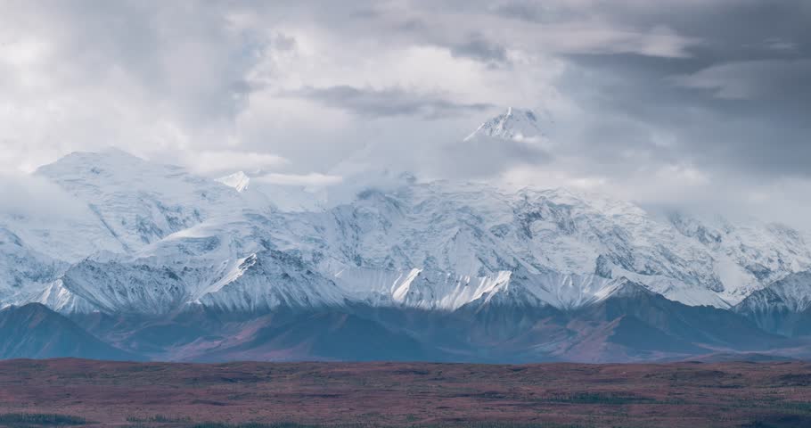 Glaciers on Denali in Alaska image - Free stock photo - Public Domain ...
