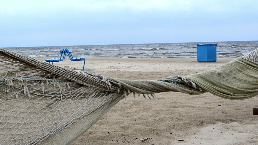 Stock Video Clip of fence made of fishing net move in | Shutterstock