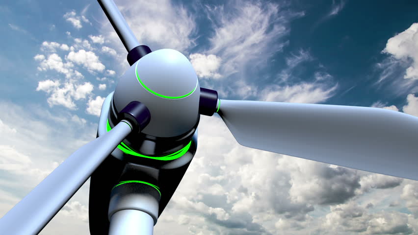 Wind Generators In The Field Time Lapse, Video Loop Stock Footage Video ...