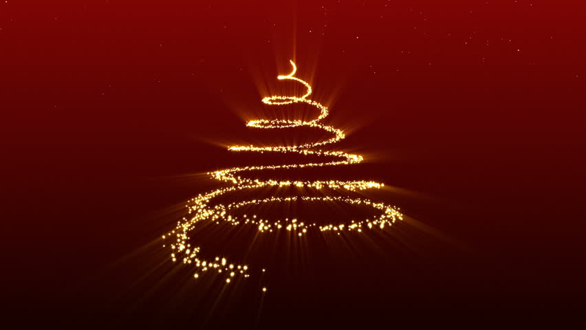 Glowing Christmas Tree - Christmas 14 (HD) - Animation With Glowing ...