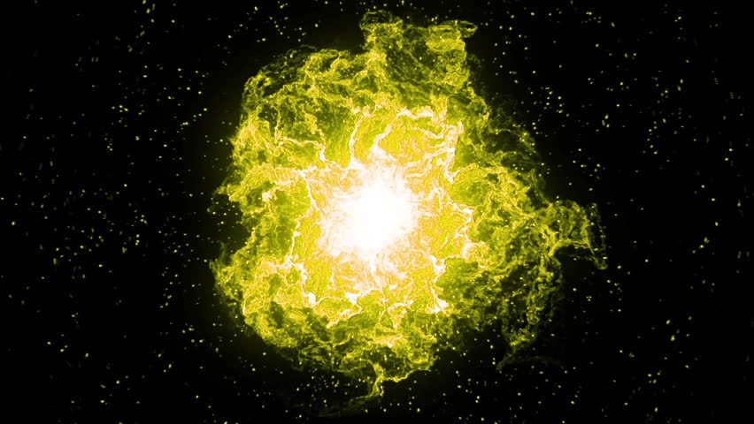 Big Bang, Big Explosion In The Space. Big Bang Theory Animation, The ...