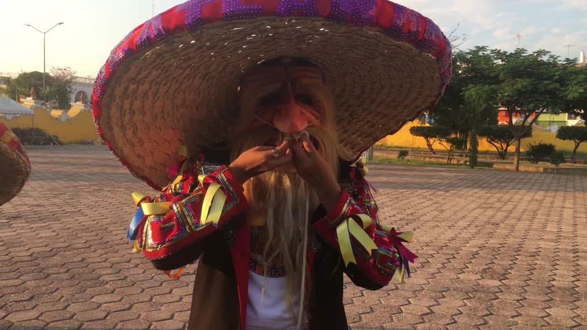 Tecuan Dancing Puebla Mexico 1 Stock Footage Video (100% Royalty-free ...