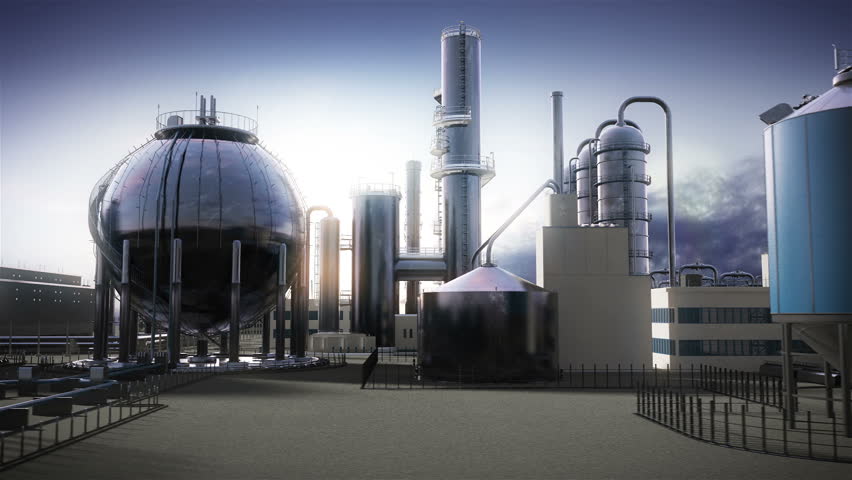 Stock video of chemical plant | 3377981 | Shutterstock