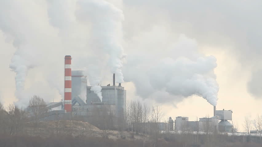 Stock video of pulp mill working, prince george, bc. | 3419141 ...