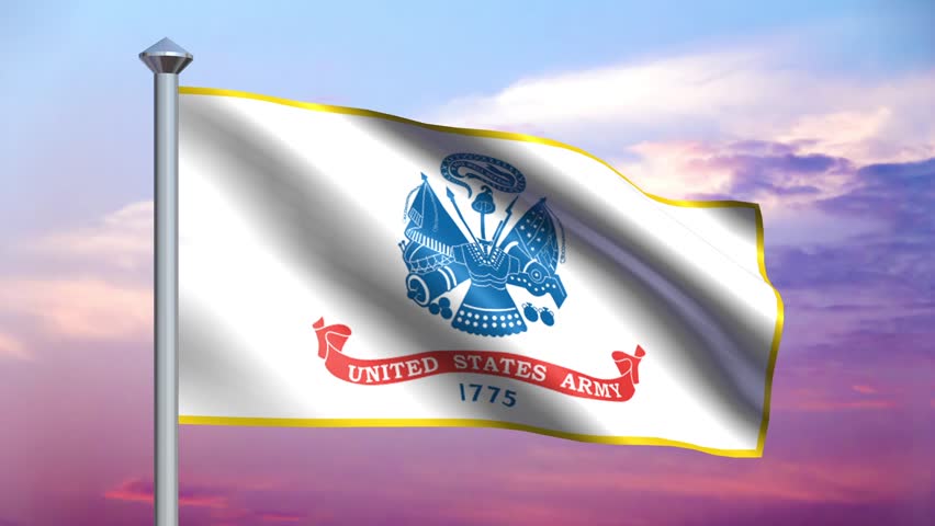 Loop Features Flags Of All Five Branches Of The United States Military ...