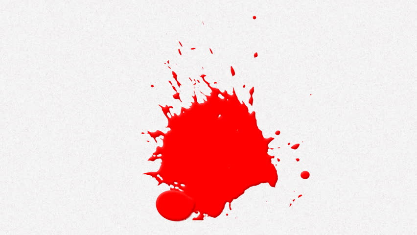 Multiple Blood Splash with Alpha Stock Footage Video (100% Royalty-free ...