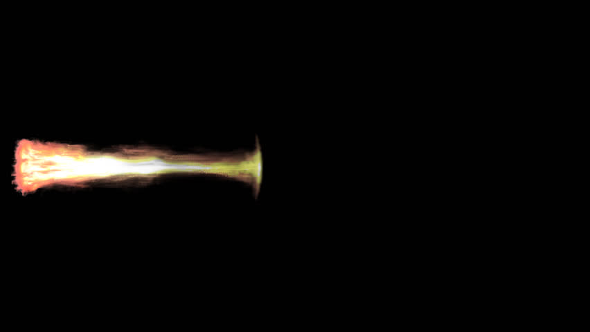Videoclip de Animated realistic exhaust flame of rocket, jet | Shutterstock