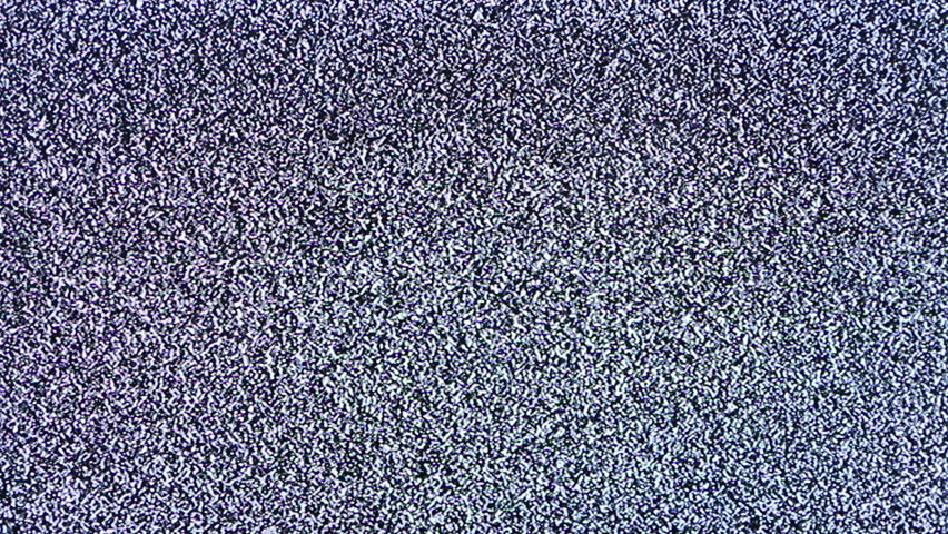 Close Up Of Static On TV Screen Stock Footage Video 5865362 | Shutterstock