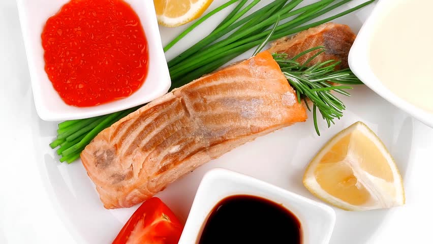 Savory Fish Portion : Norwegian Stock Footage Video (100% Royalty-free ...