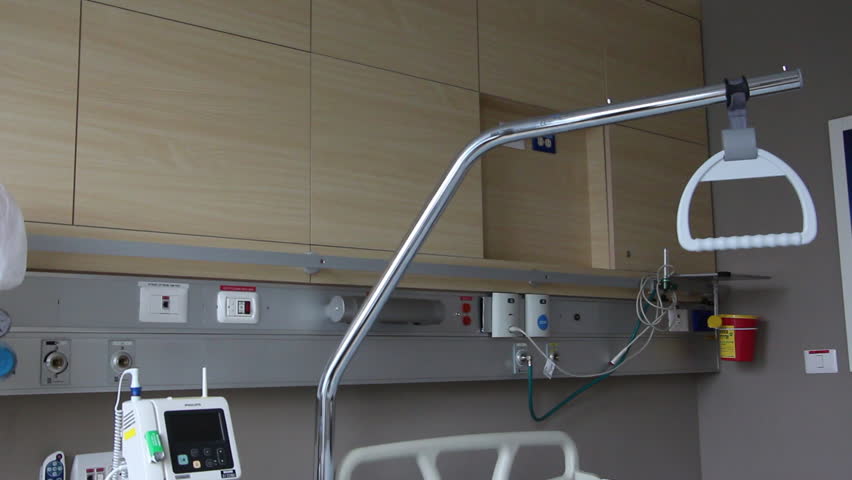 Patient Room with Medical Equipment Stock Footage Video (100% Royalty ...