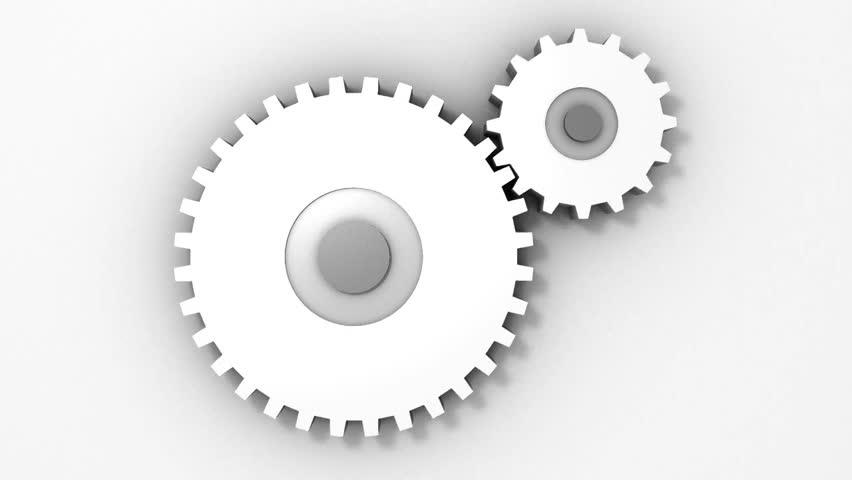 3d Cogwheels in Motion Stock Footage Video (100% Royalty-free) 395491 ...
