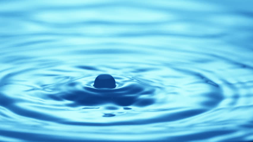 Clean Water and Water Drops Stock Footage Video (100% Royalty-free ...