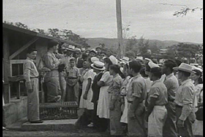 Stock video of 1940s - puerto rican workers learn | 4223581 | Shutterstock