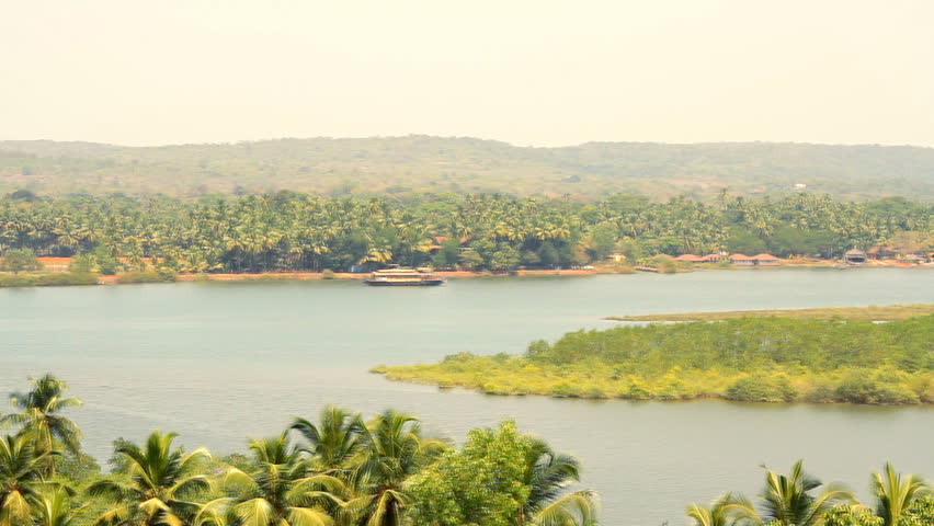 Panorama View of Goa Nature Stock Footage Video (100% Royalty-free ...