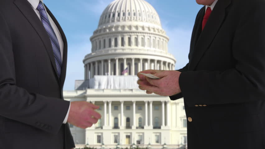 Politician Giving Bribe in Front Stock Footage Video (100% Royalty-free ...