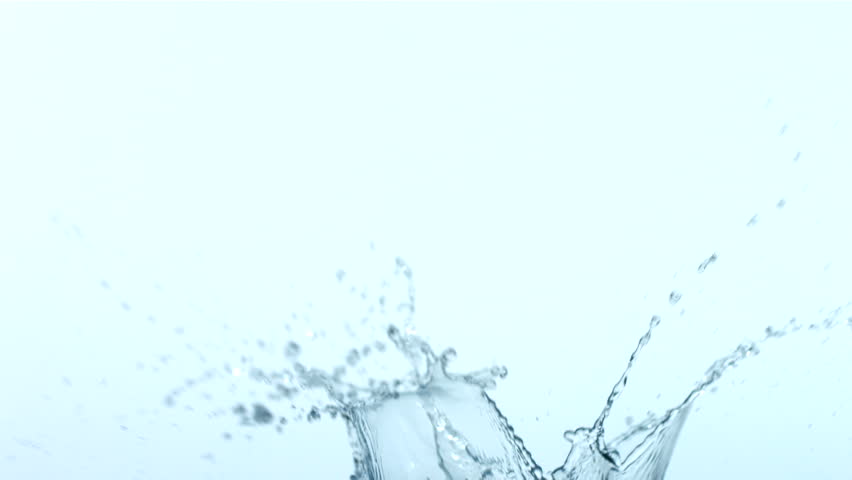 Water Explosion (cg ,slow Motion,with Alpha Matte, Full Hd) Stock ...