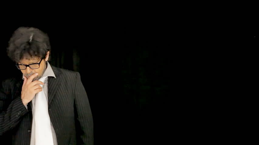 An Old Man is Thinking, Stock Footage Video (100% Royalty-free) 4677731 ...