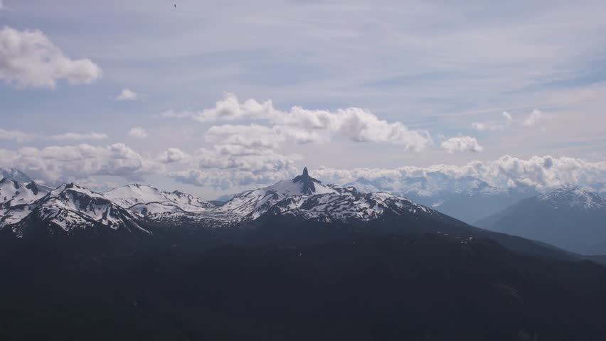Landscape of snowy mountain tops image - Free stock photo - Public ...