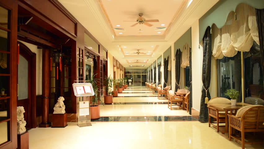 Stock video of the entrance in restaurant and interior | 4759091 ...