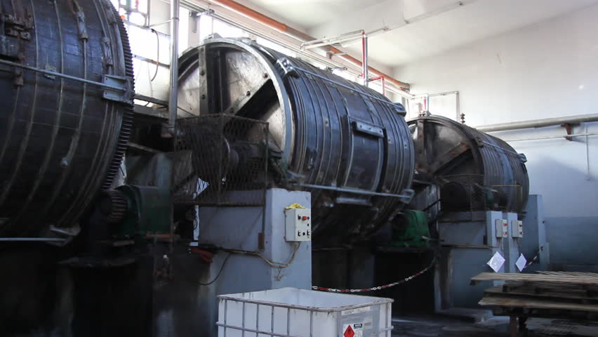 Industrial Tannery ; Plants For The Tanning Of The Skin In Large ...