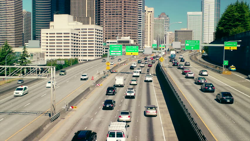 Videoclip de SEATTLE, WASHINGTON - SEPTEMBER 2: The I5 | Shutterstock