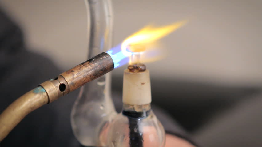 Scene Moves Down From Boiling Substance To Meth Being Carefully Placed ...